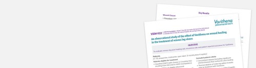 Venous Leg Ulcers: Key Findings from VIEW-VLU | Varithena™